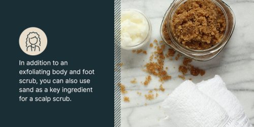 How to Make Exfoliating Sand Scrub