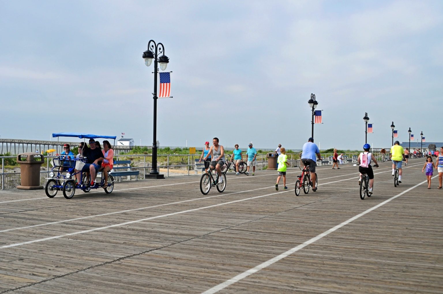 Ocean City Beach Boardwalk | Ocean City, NJ