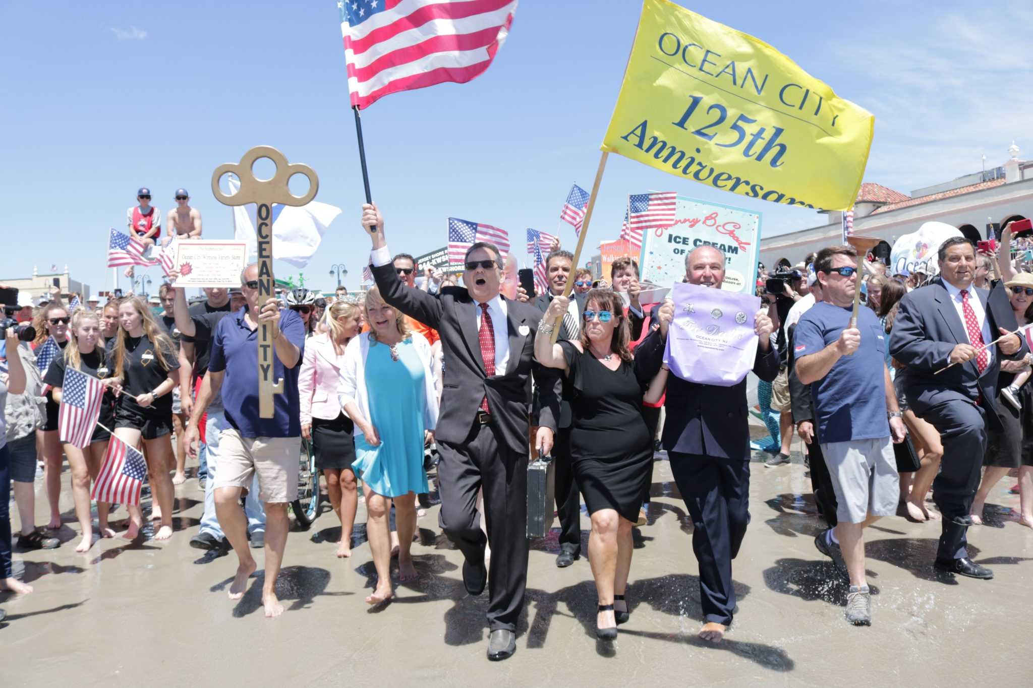 Unlocking of the Ocean and Business Persons Plunge | Ocean City NJ