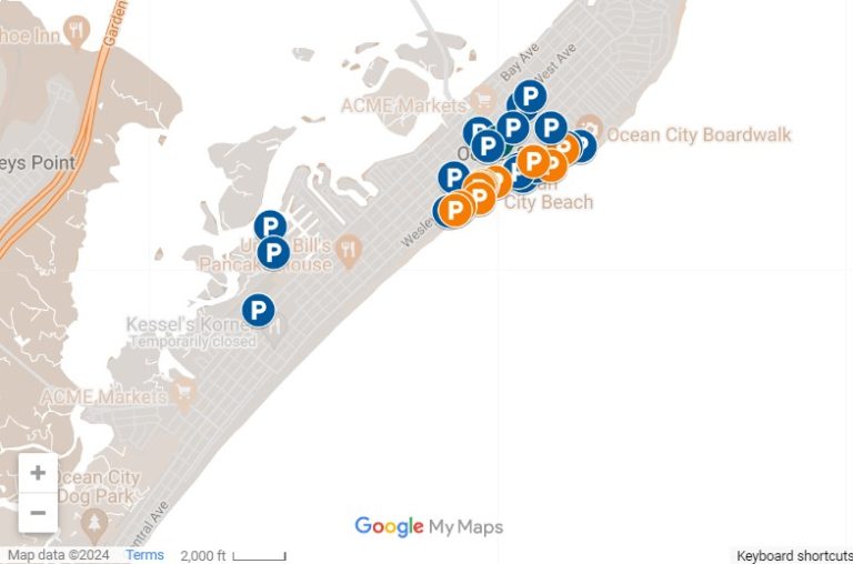 Ocean City Parking | Ocean City NJ