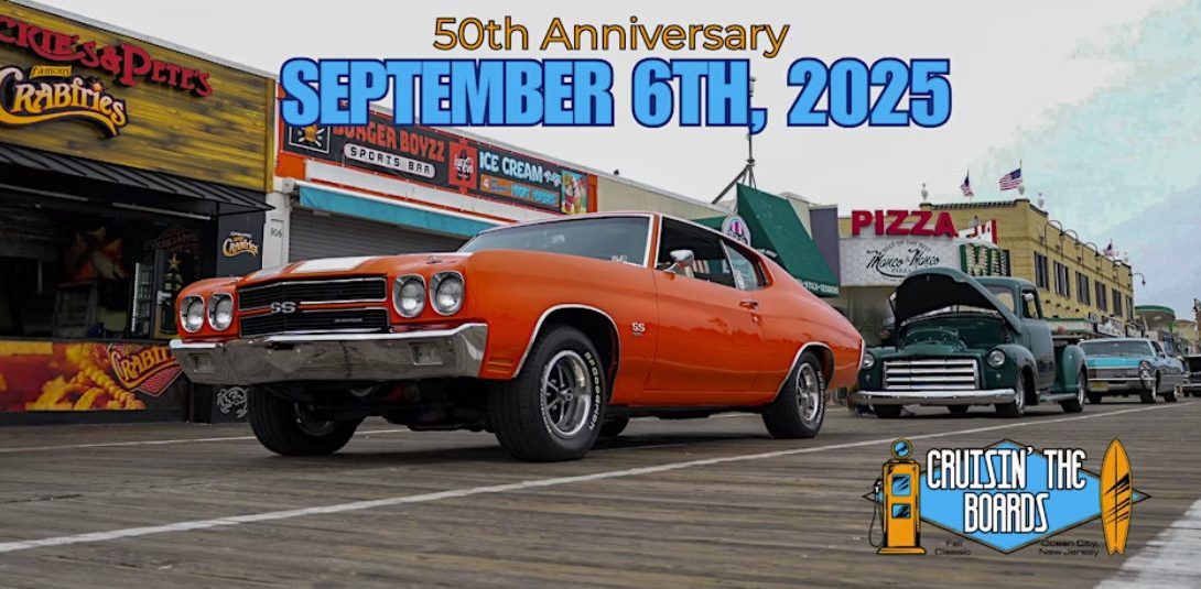 Fall Cruisin' The Boards Car Show | Ocean City NJ